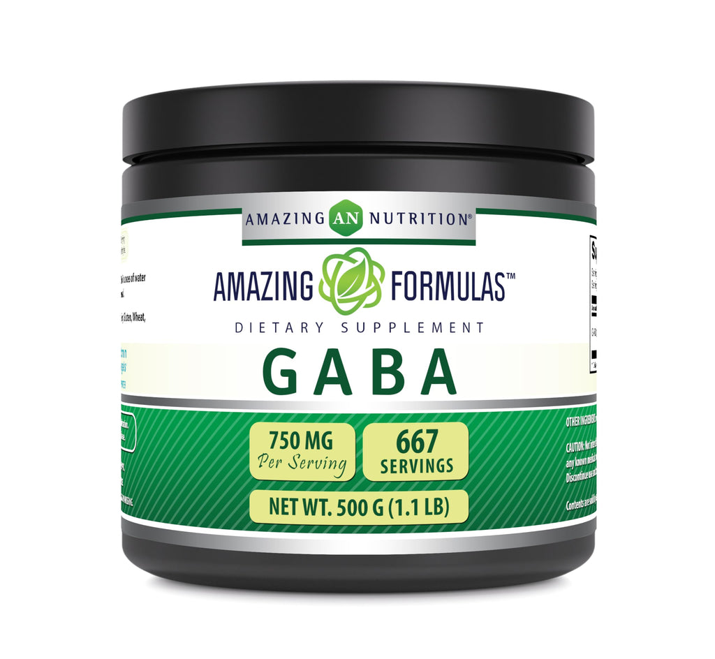 Amazing Formulas GABA Powder benefits