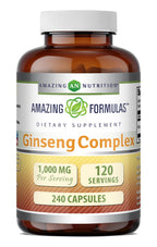 Amazing Formulas Ginseng Complex benefits