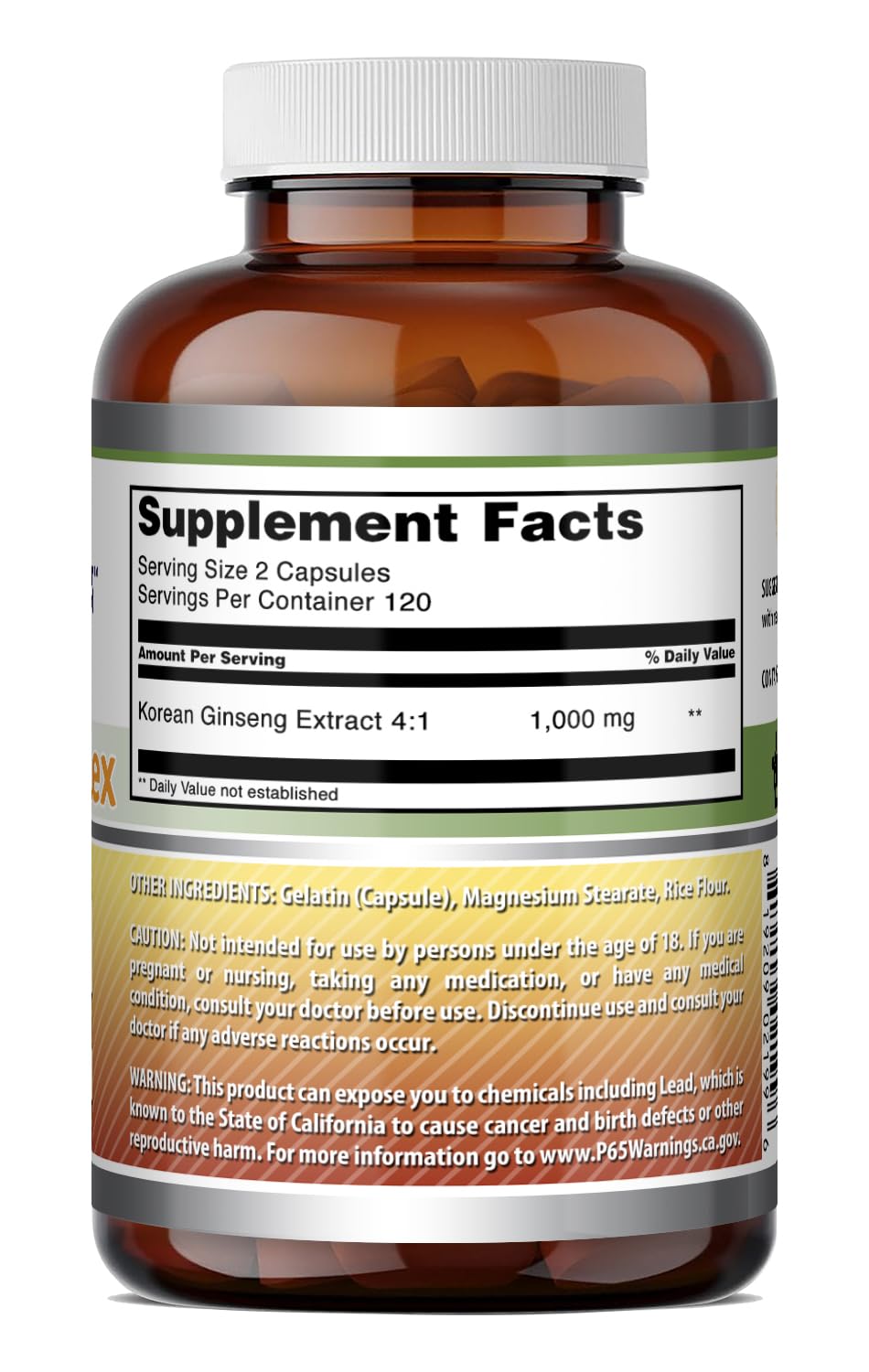 Amazing Formulas herbal energy capsules