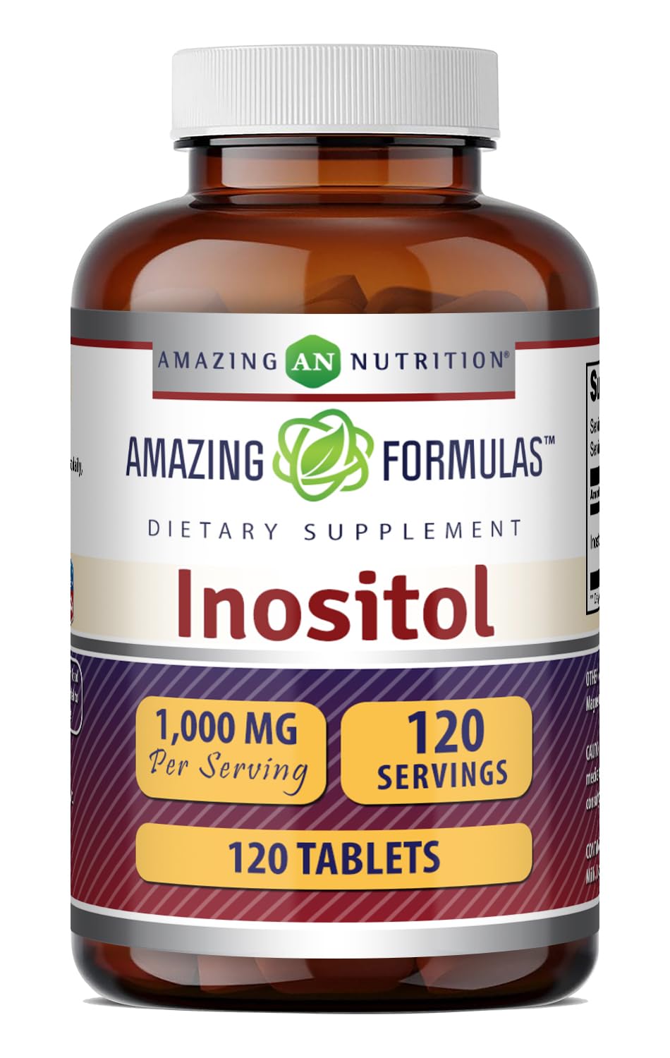 Amazing Formulas Inositol 1000 mg tablets