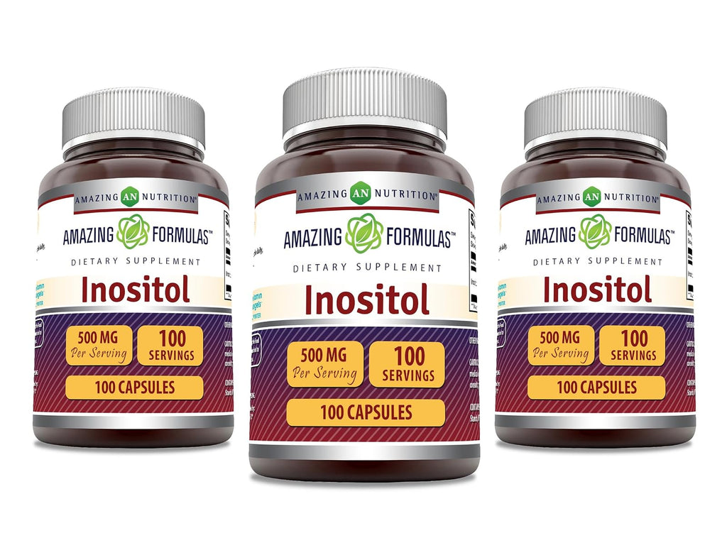 Amazing Formulas Inositol 500 mg capsules