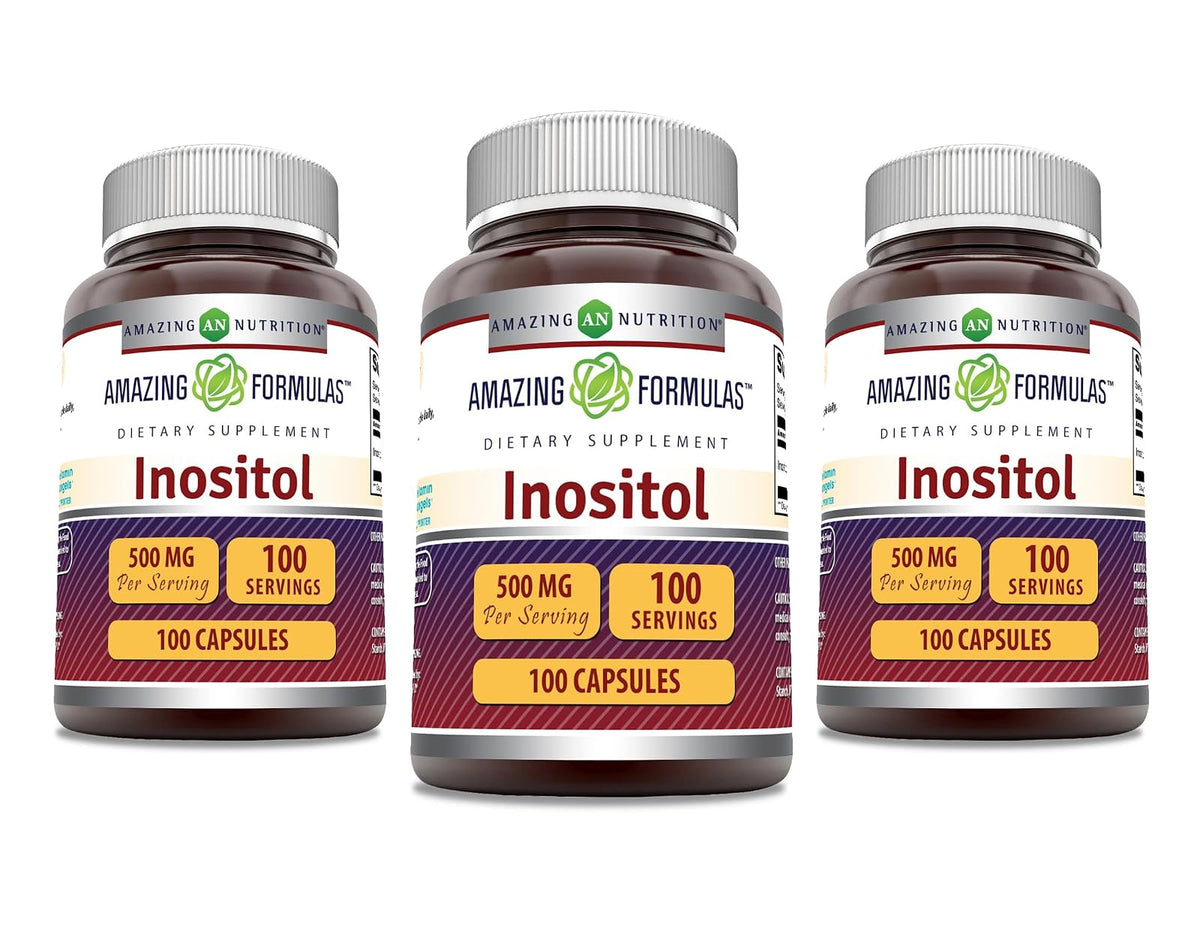 Amazing Formulas Inositol 500 mg capsules