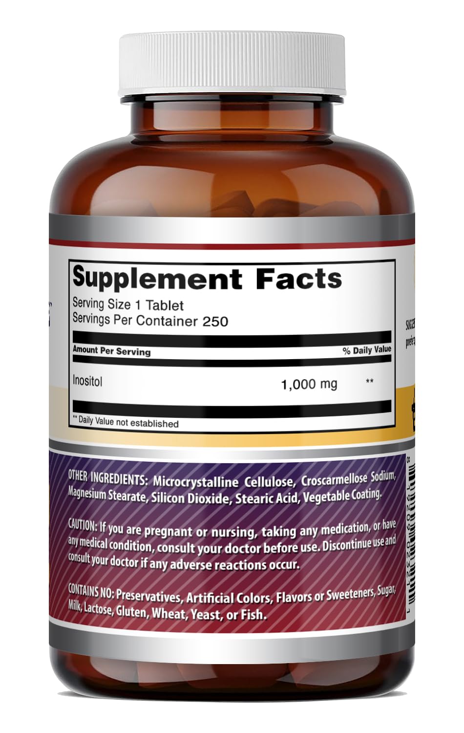 Amazing Formulas Inositol for wellness