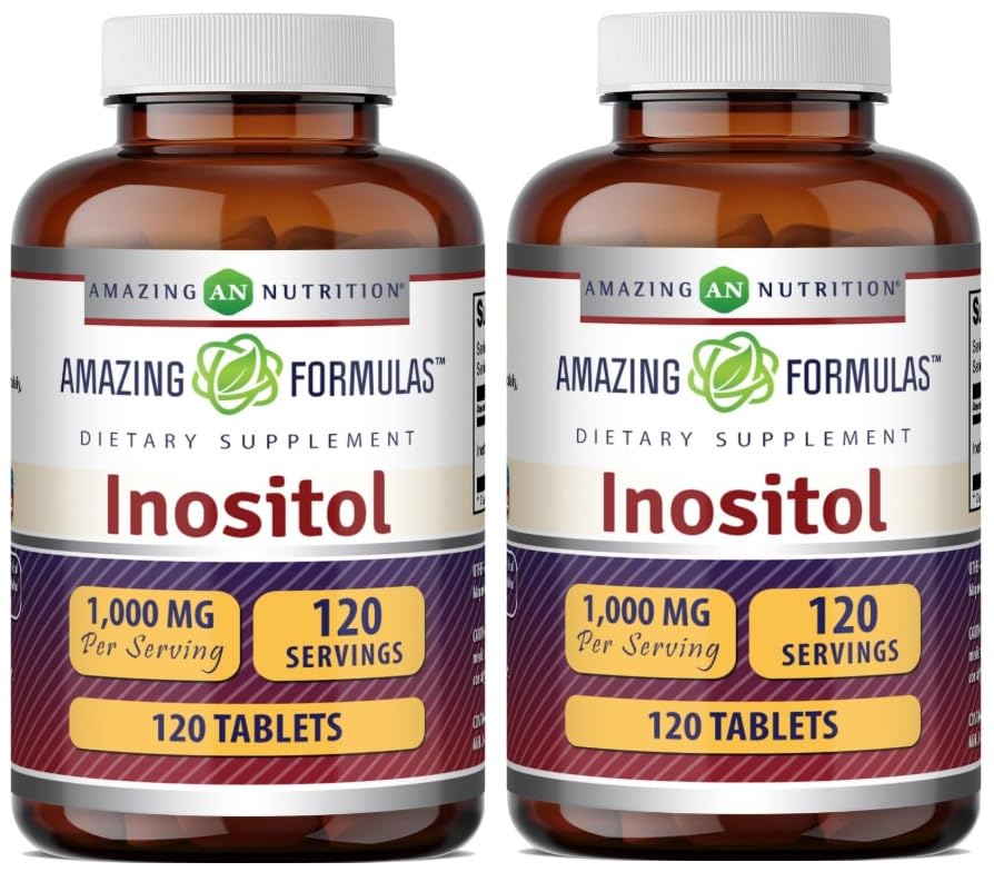 Amazing Formulas Inositol tablets for wellness