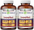 Amazing Formulas Inositol tablets for wellness
