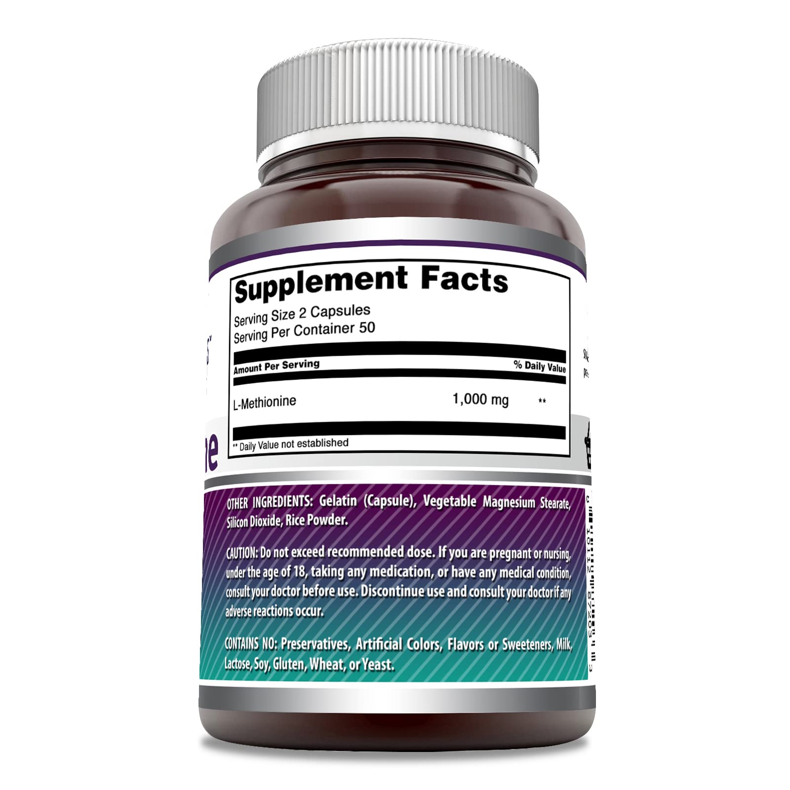 Amazing Formulas L-Methionine dosage