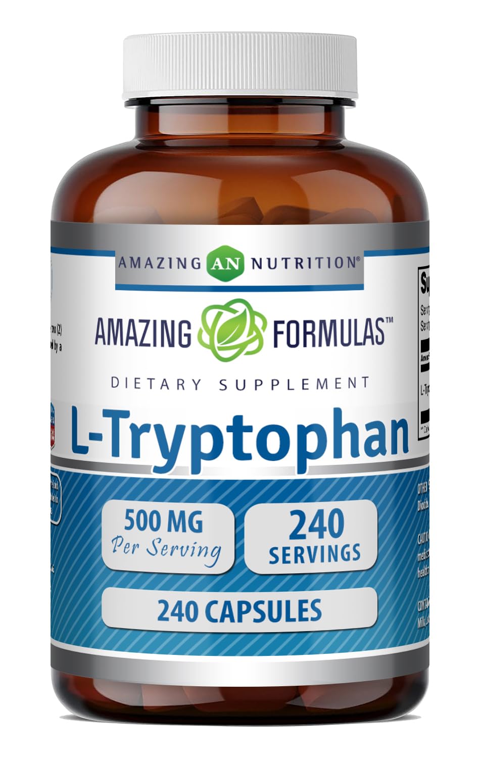 Amazing Formulas L-Tryptophan capsules