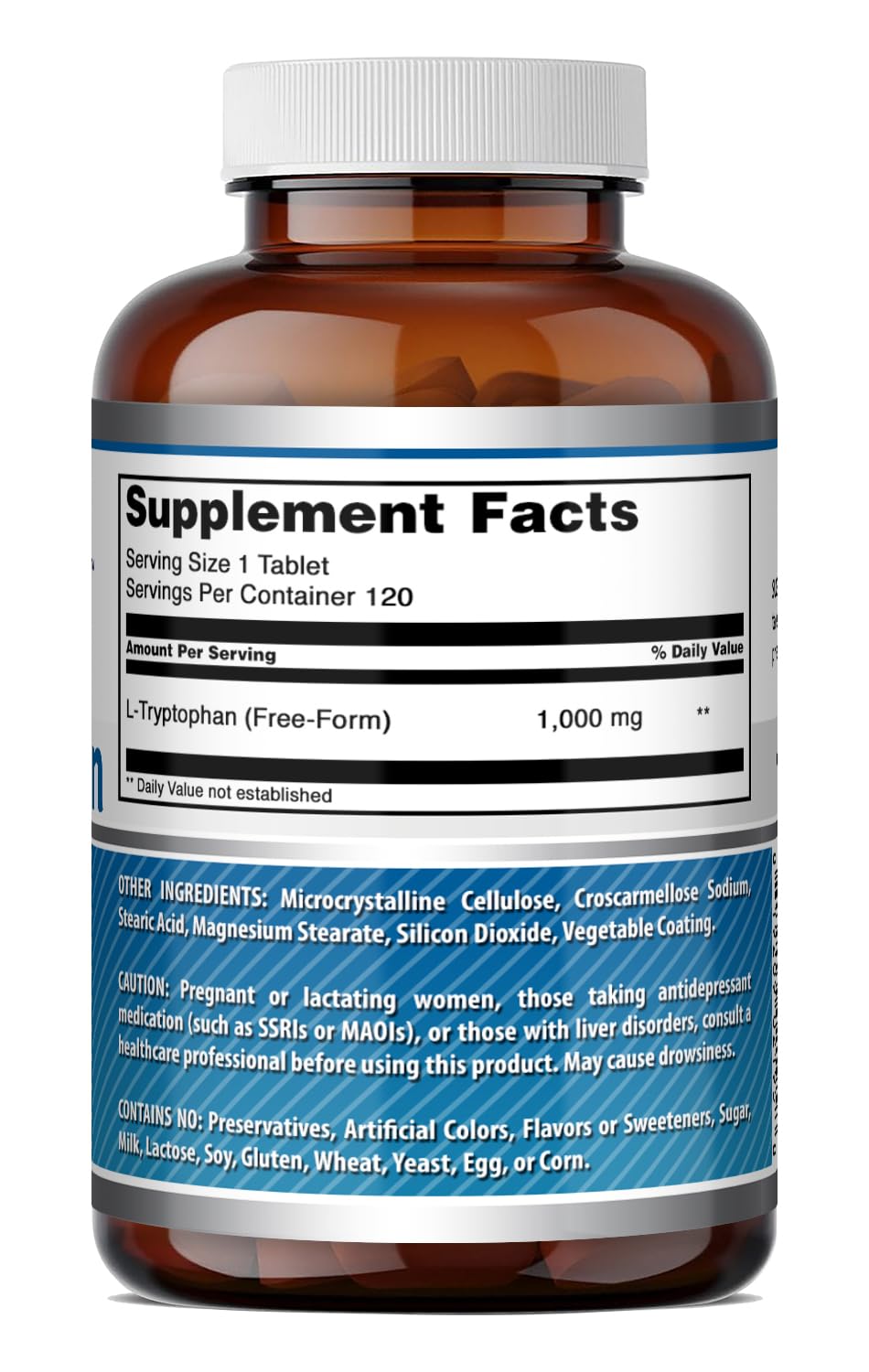 Amazing Formulas L-Tryptophan for mood enhancement