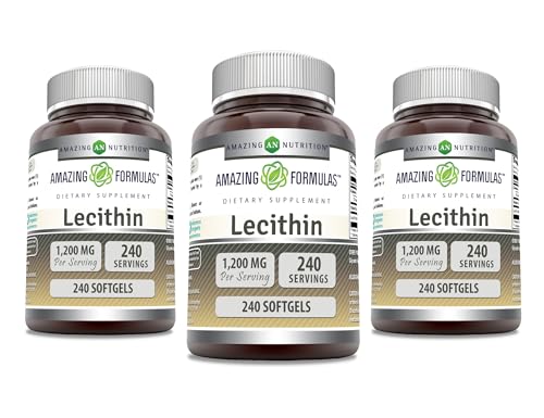 Amazing Formulas Lecithin softgels benefits
