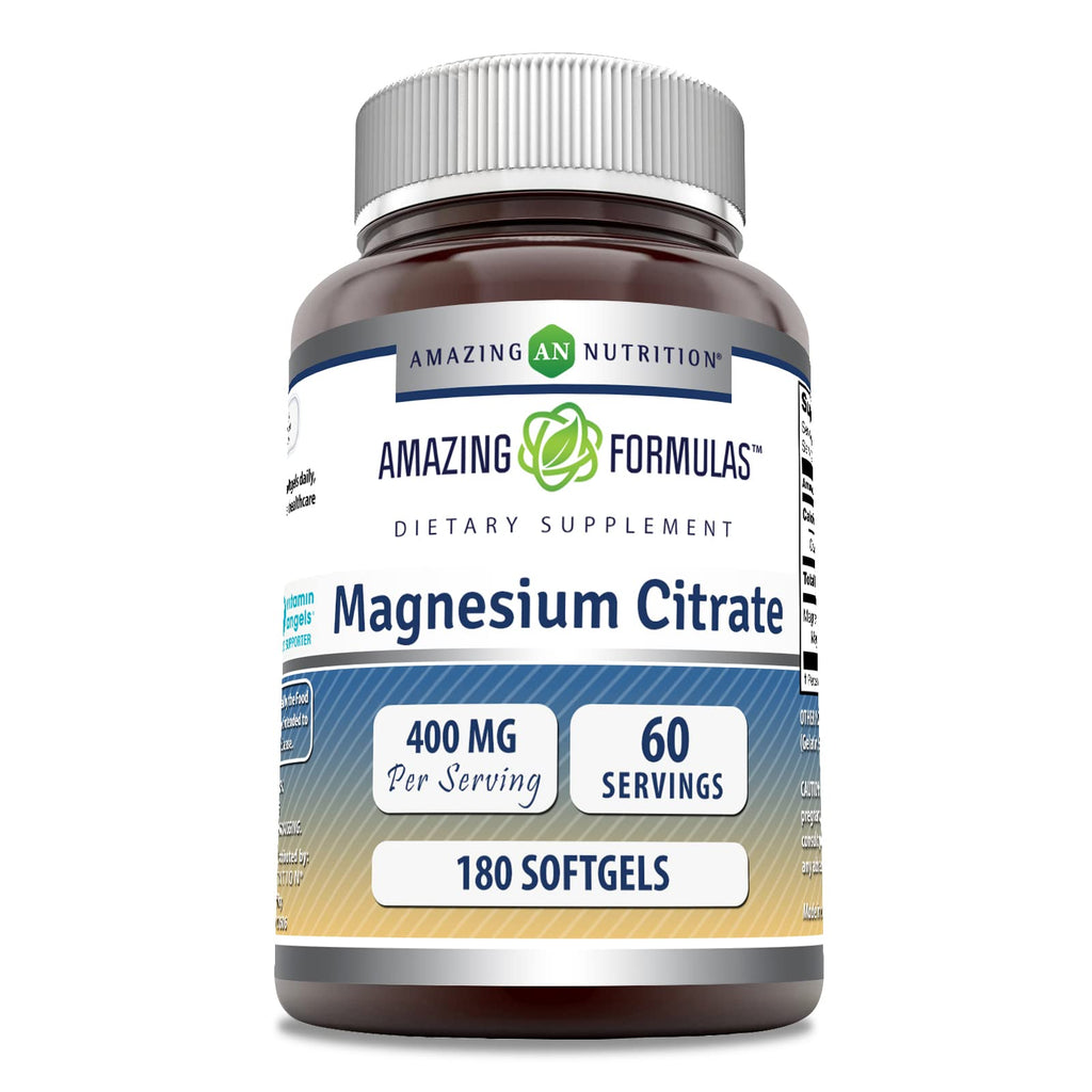 Amazing Formulas magnesium citrate benefits
