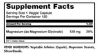 Amazing Formulas magnesium veggie capsules