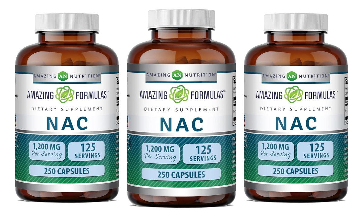 Amazing Formulas NAC 600 mg capsules