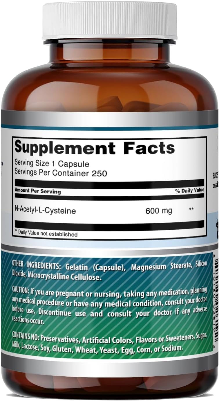 Amazing Formulas NAC for detoxification