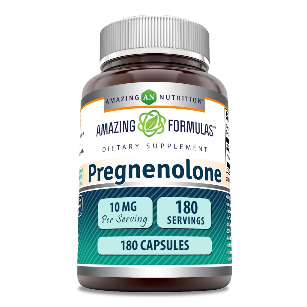 Amazing Formulas Pregnenolone 10 mg capsules