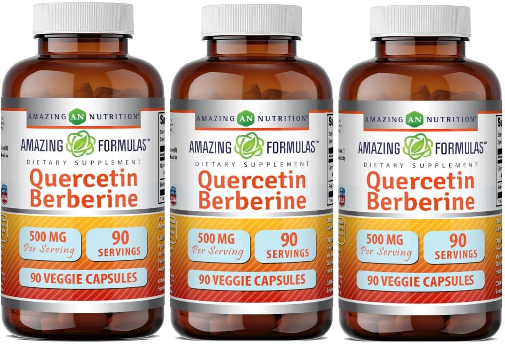 Amazing Formulas Quercetin Berberine capsules