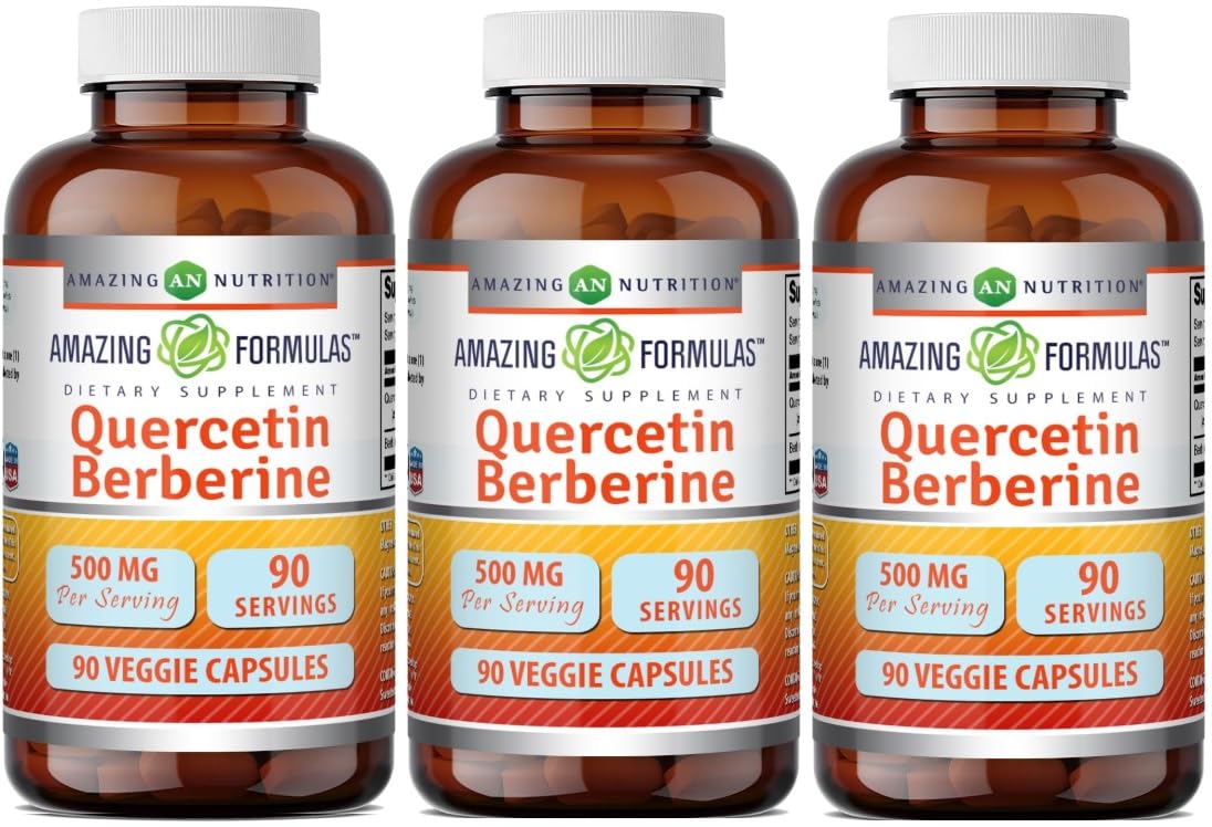 Amazing Formulas Quercetin Berberine capsules