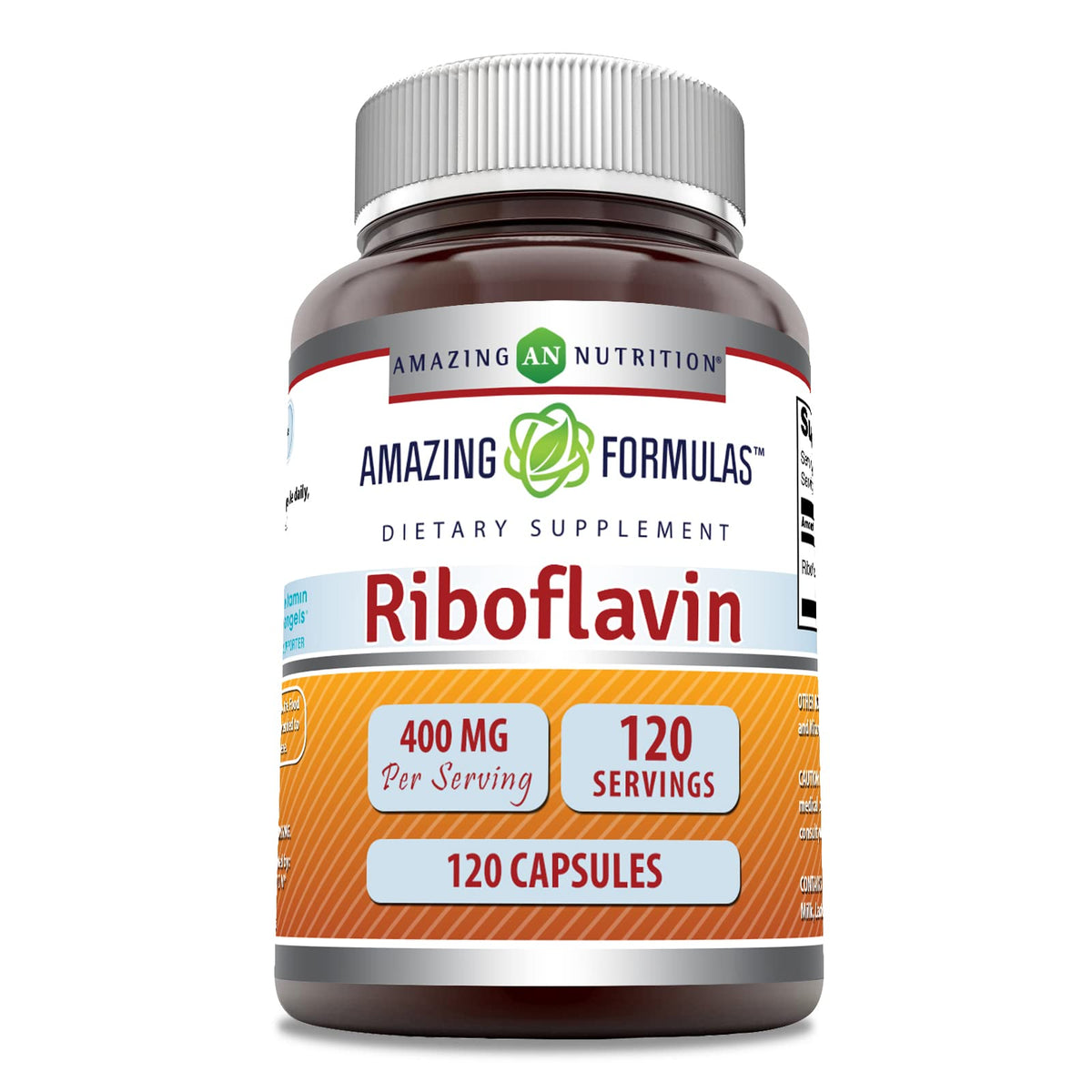 Amazing Formulas Riboflavin 400 mg capsules