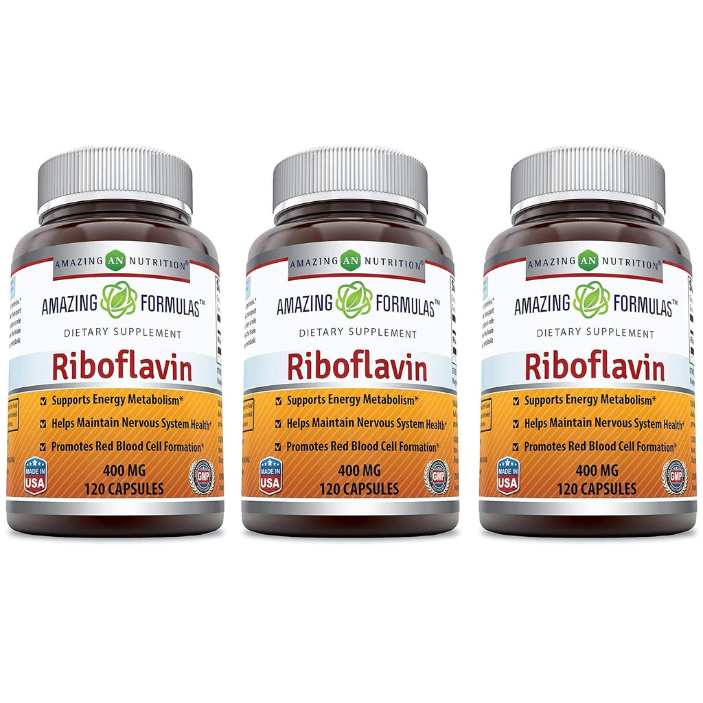 Amazing Formulas Riboflavin 400 mg capsules
