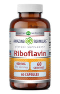 Amazing Formulas Riboflavin 400 mg capsules