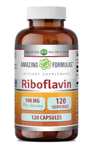 Amazing Formulas Riboflavin capsules for energy