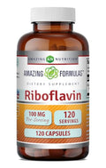 Amazing Formulas Riboflavin capsules for energy