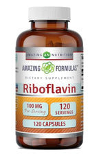 Amazing Formulas Riboflavin capsules for energy