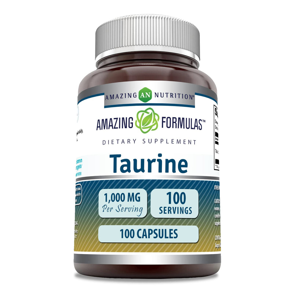Amazing Formulas Taurine 1000 mg capsules