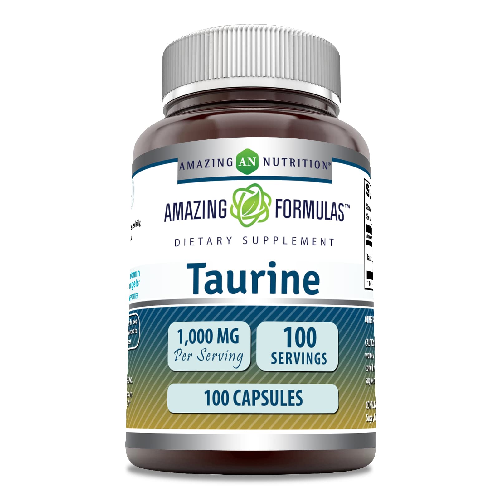 Amazing Formulas Taurine 1000 mg capsules