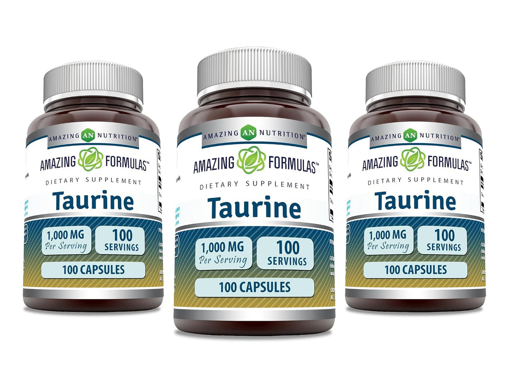 Amazing Formulas Taurine 1000 mg capsules
