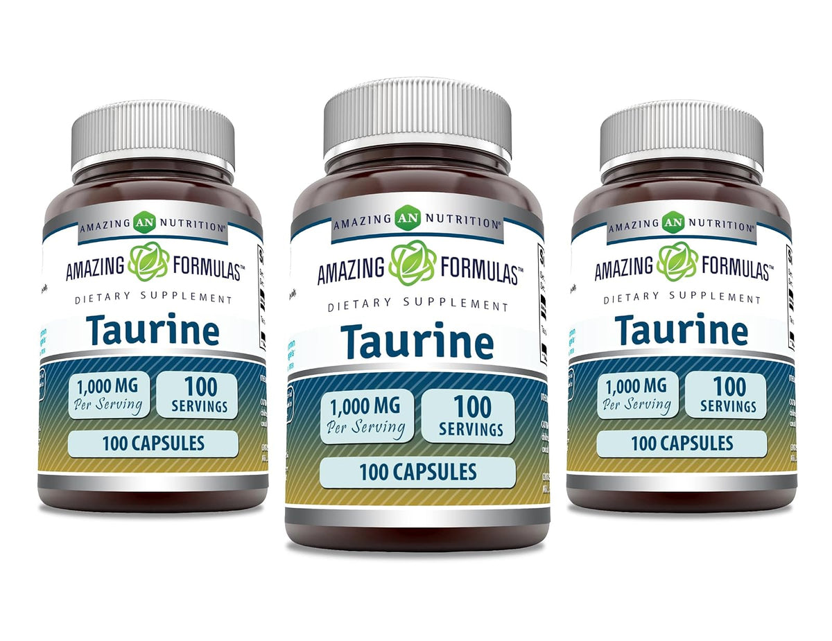 Amazing Formulas Taurine 1000 mg capsules