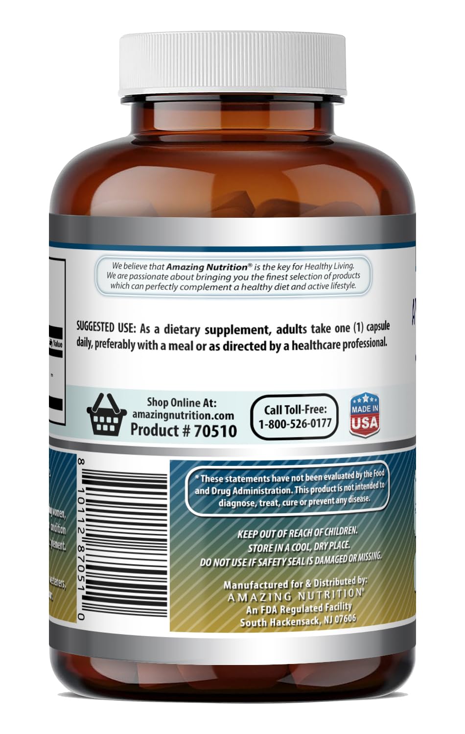 Amazing Formulas taurine for heart health
