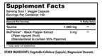 Amazing Formulas taurine veggie capsules