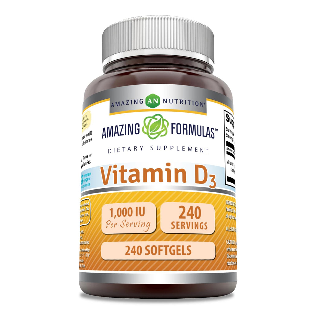 Amazing Formulas Vitamin D3 benefits