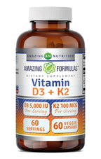 Amazing Formulas Vitamin D3 capsules