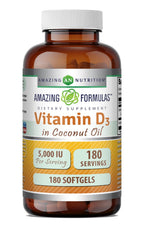Amazing Formulas Vitamin D3 softgels