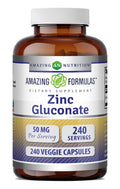 Amazing Formulas Zinc Gluconate capsules
