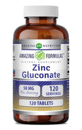 Amazing Formulas Zinc Gluconate tablets