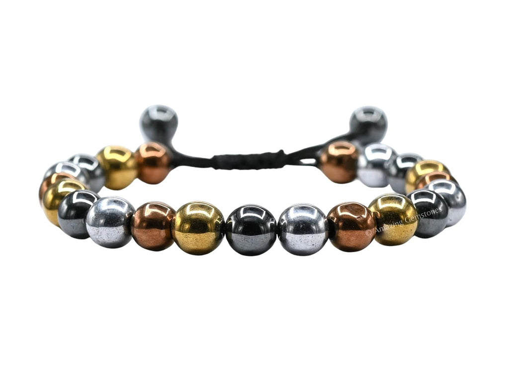 Amazing Gemstone hematite bracelet for stress relief