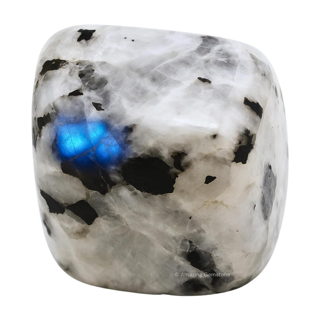 Amazing Gemstone rainbow moonstone tumbled