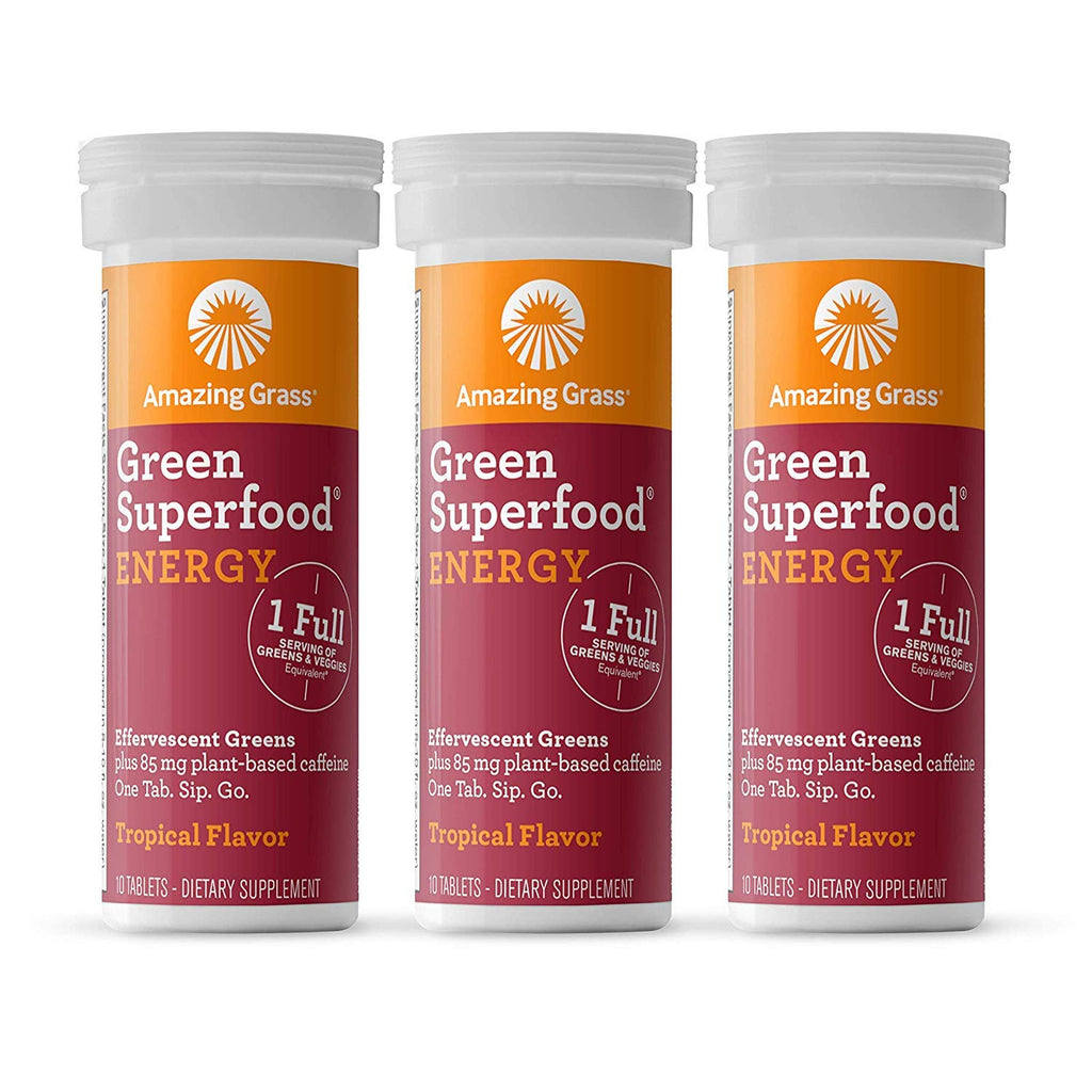 Amazing Grass effervescent energy tablets