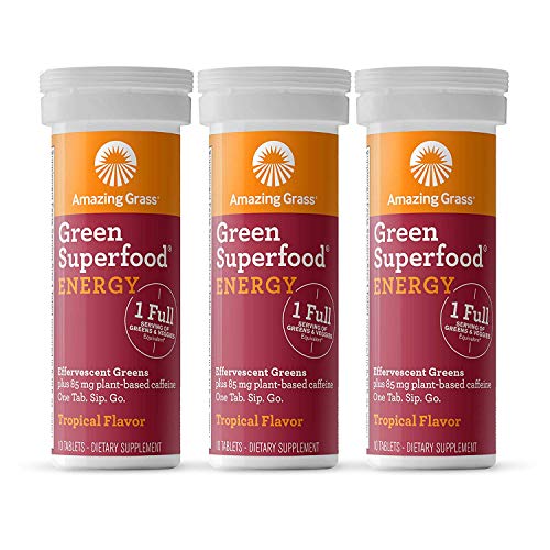 Amazing Grass effervescent energy tablets