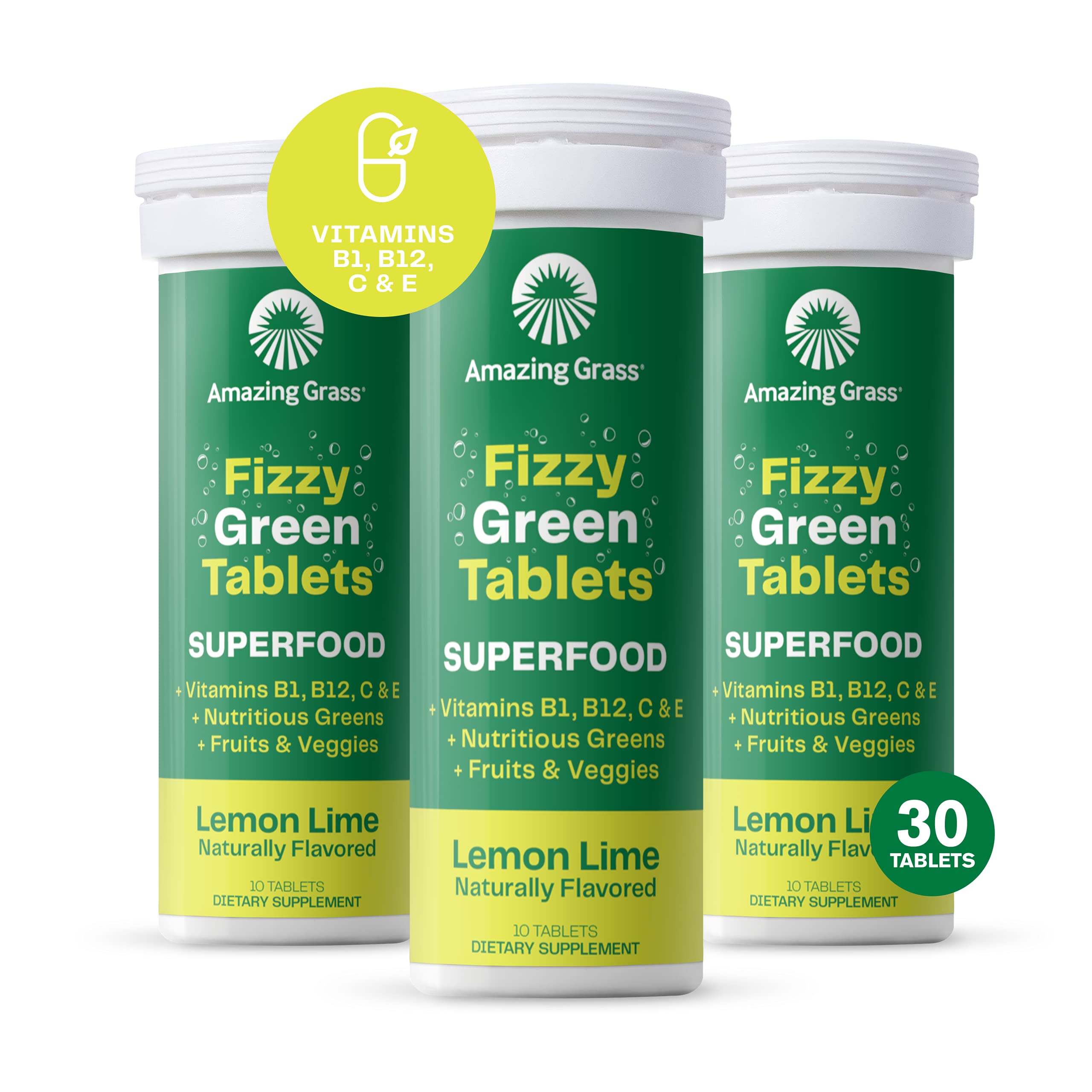 Amazing Grass fizzy green tablets