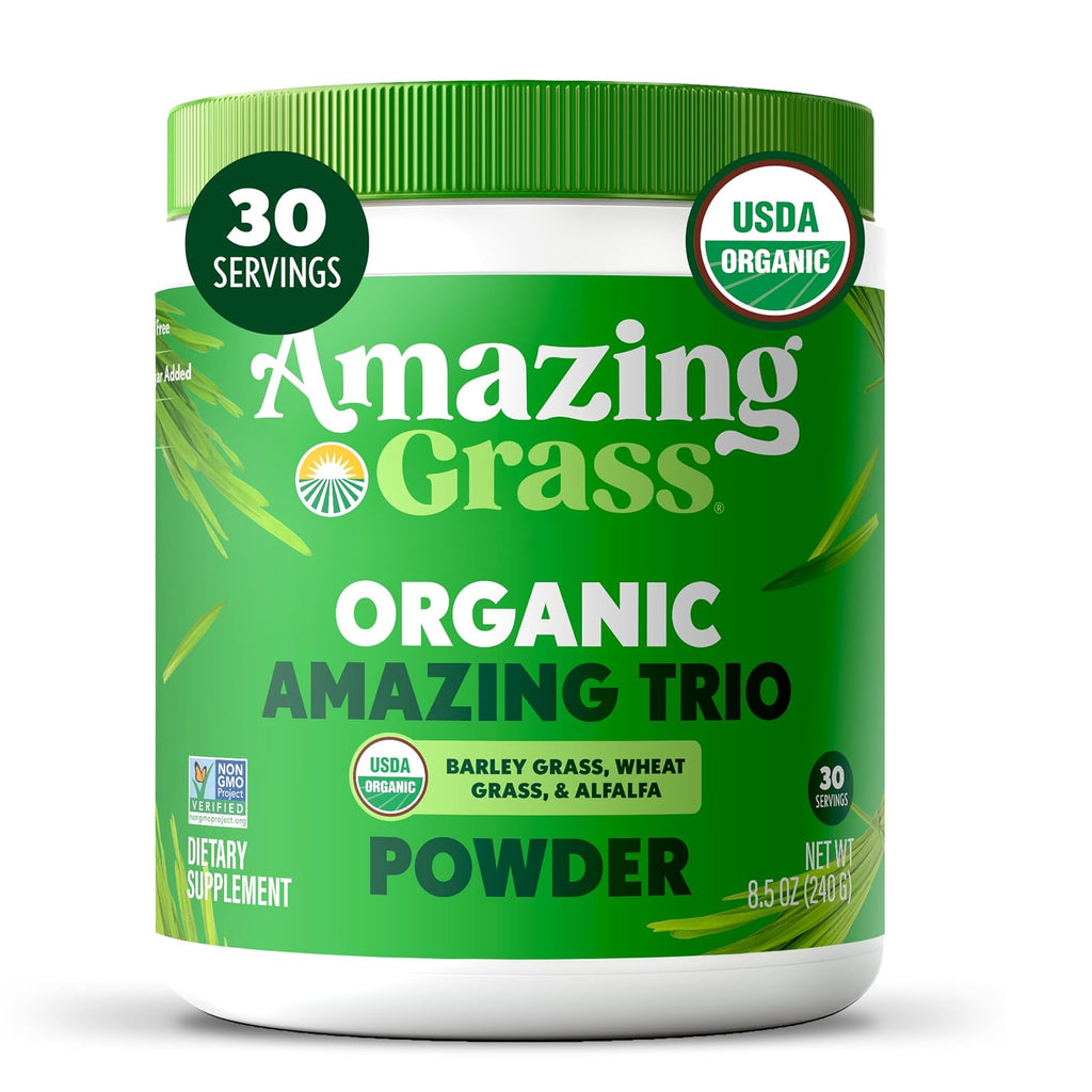 Amazing Grass greens powders for energy