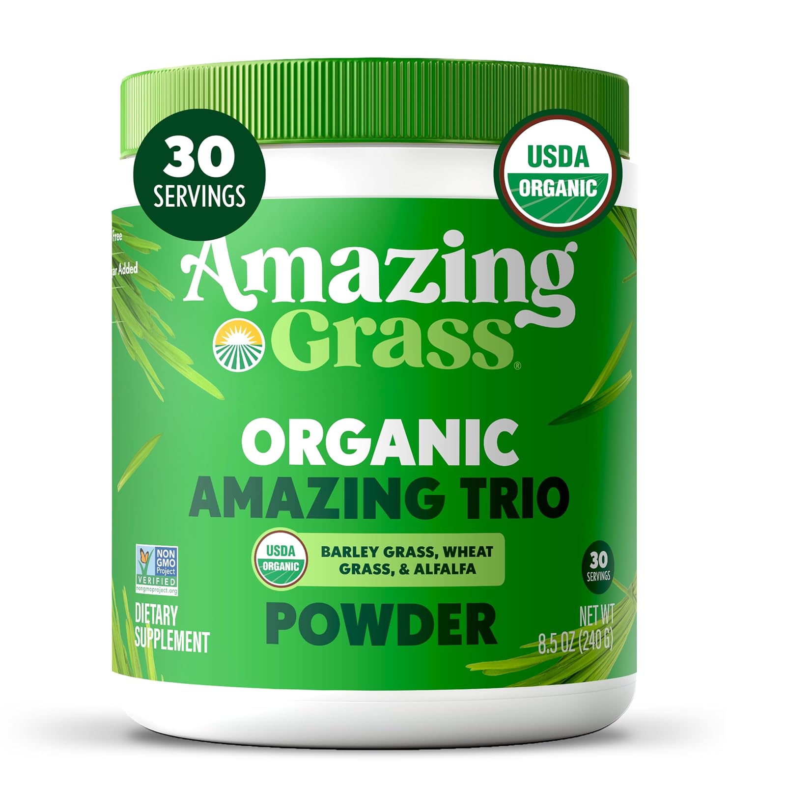 Amazing Grass greens powders for energy