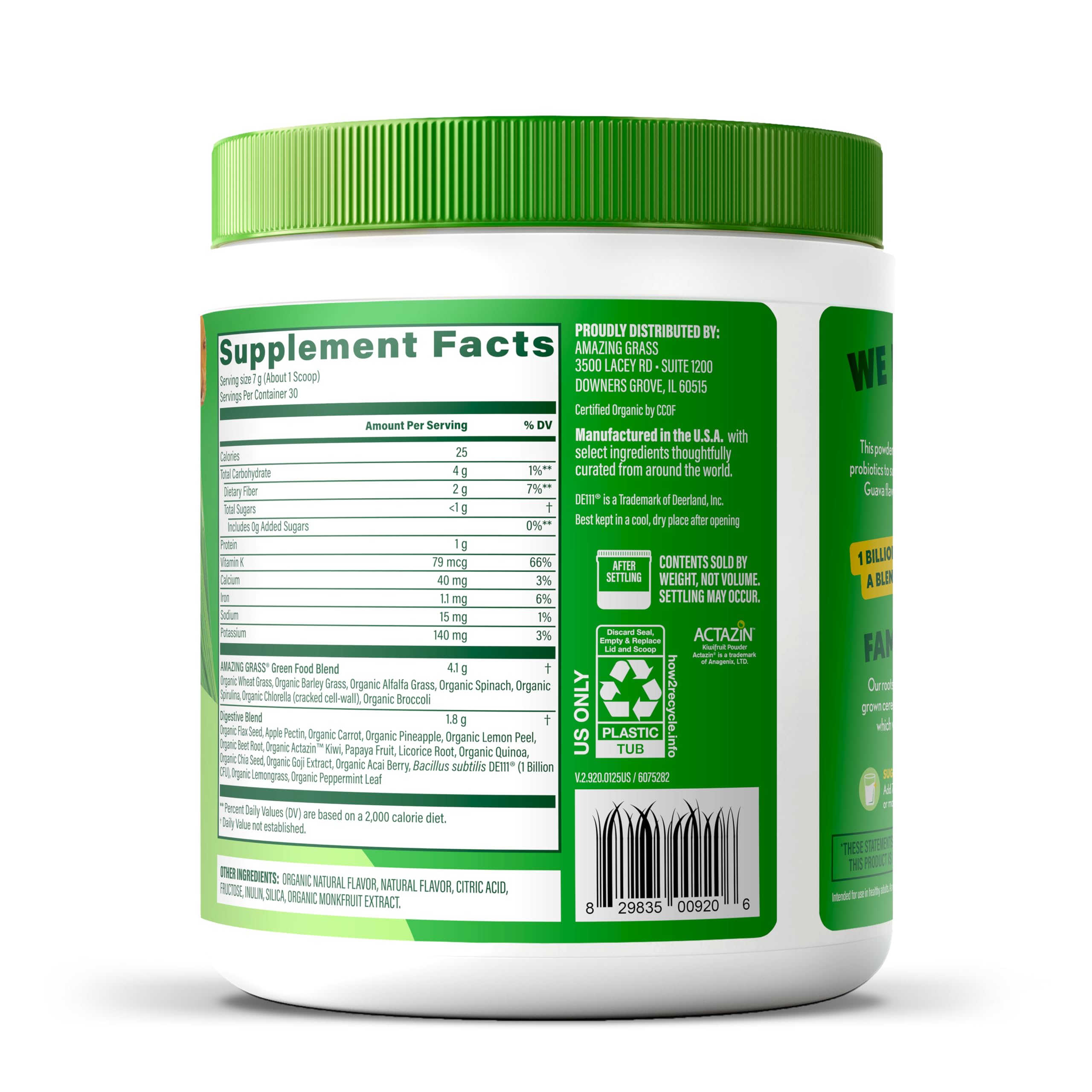 Amazing Grass spirulina for everyday nutrition