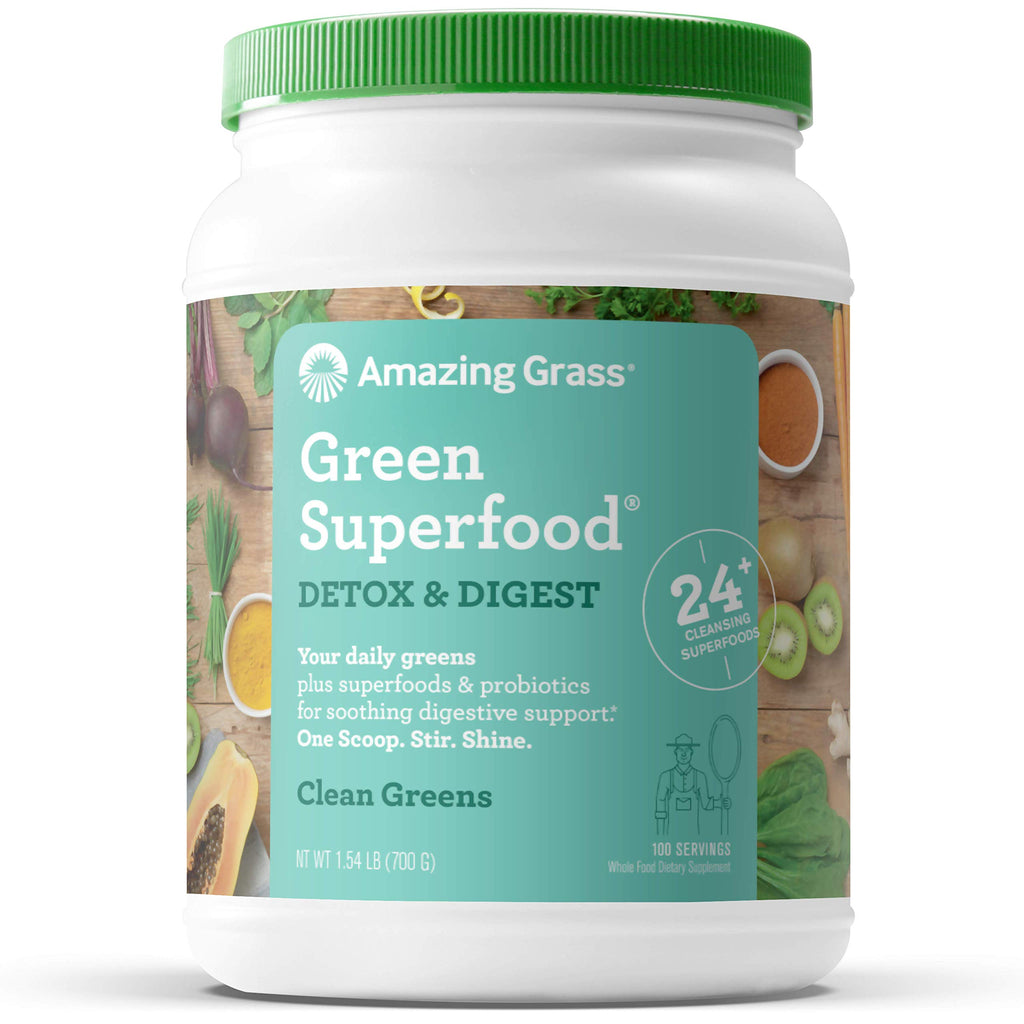 Amazing Grass spirulina superfood powder