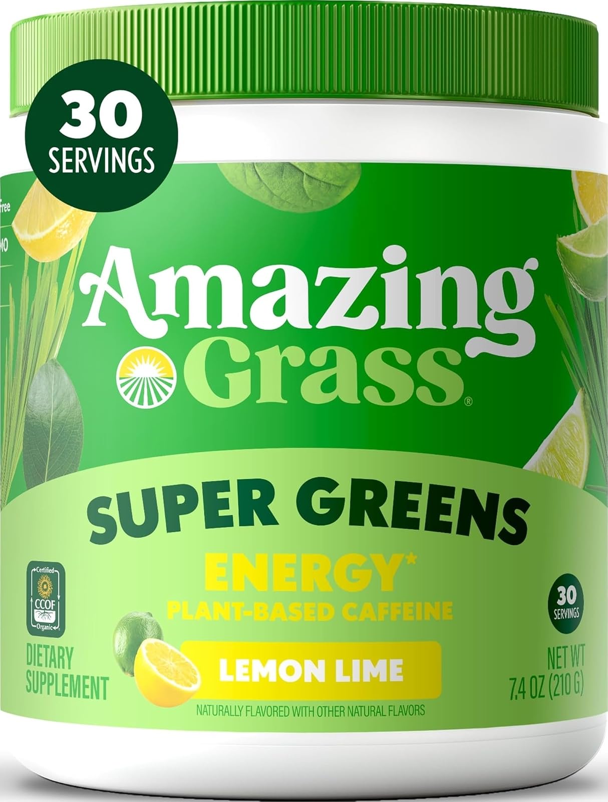 Amazing Grass Super Greens Powder energy boost