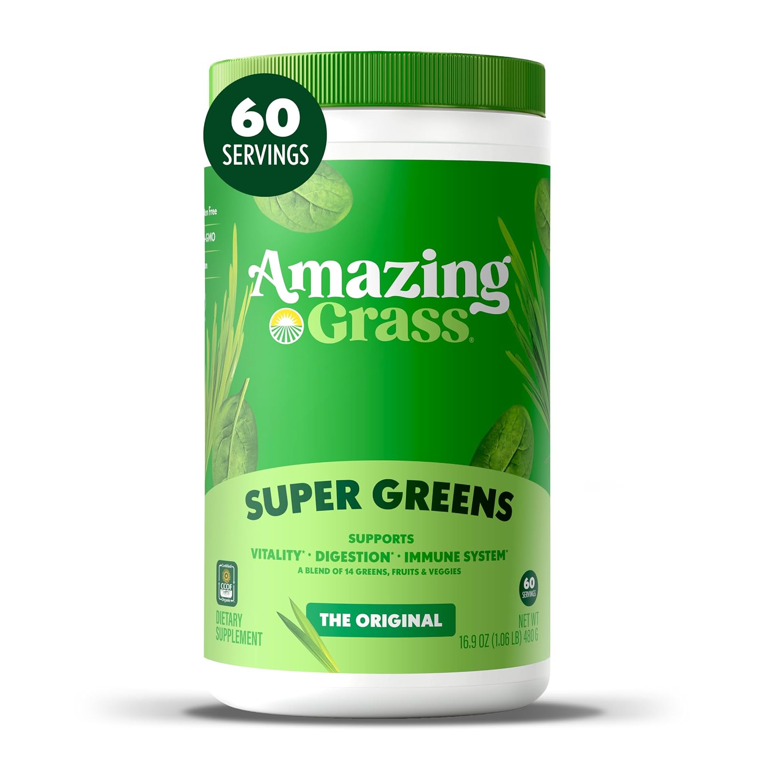 Amazing Grass super greens powder nutrition boost
