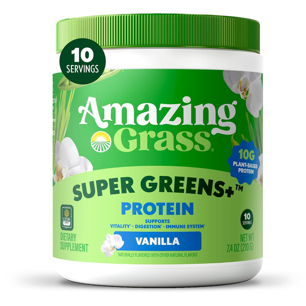 Amazing Grass Super Greens protein blend