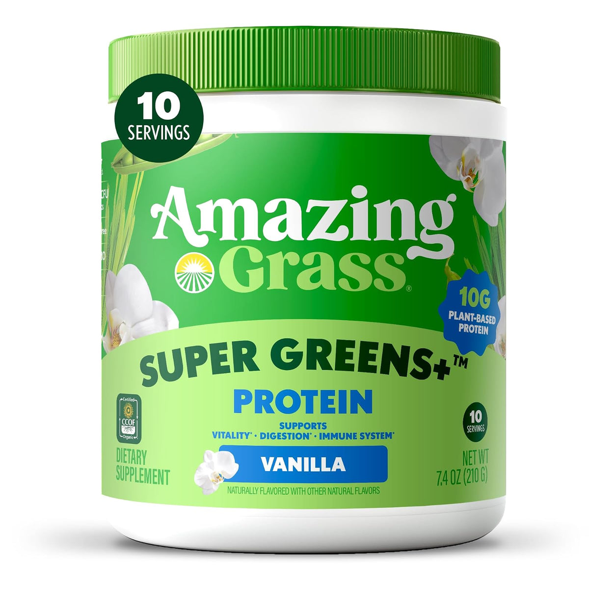 Amazing Grass Super Greens protein blend